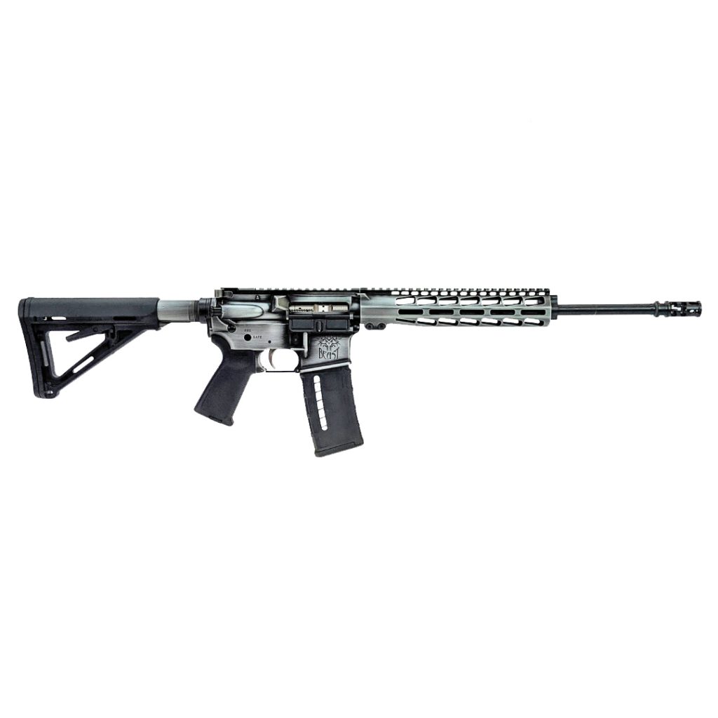 Battleworn Rifle AR15