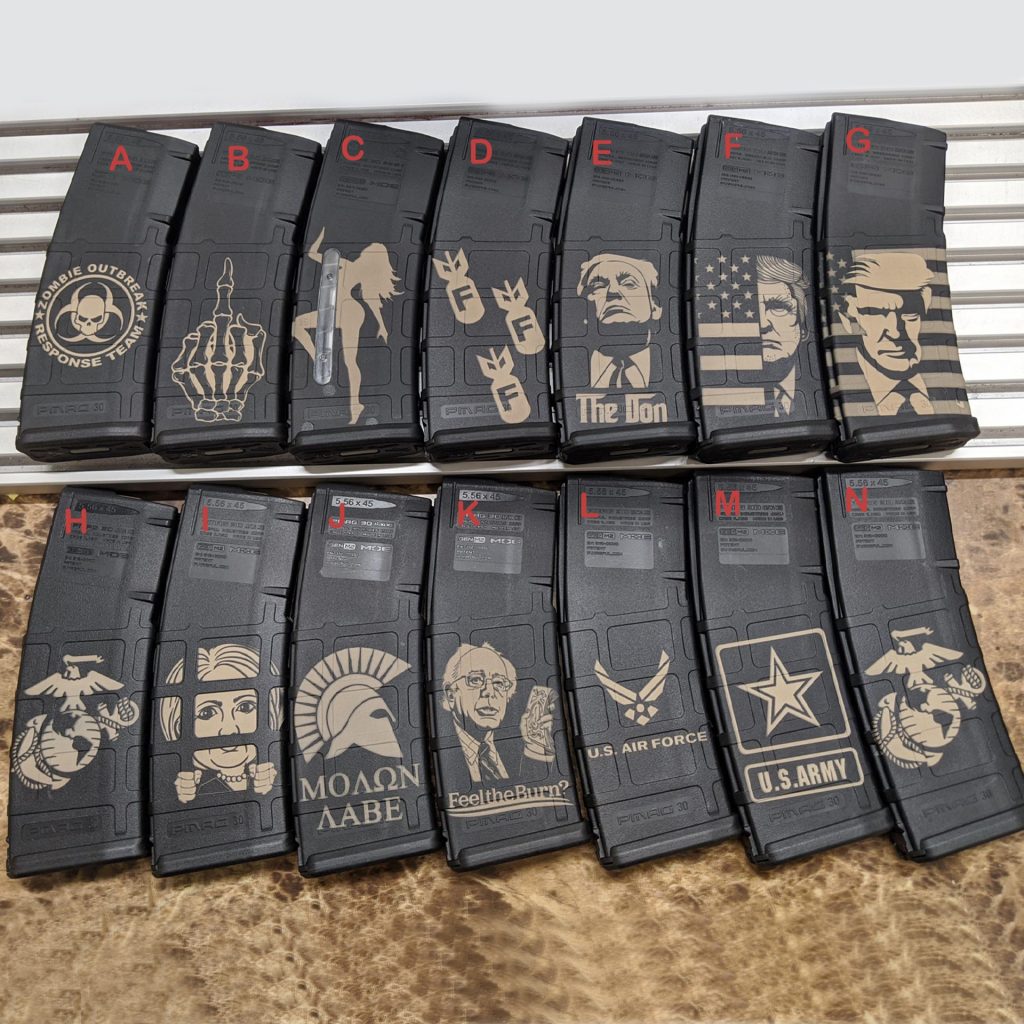 Magpul PMAG 30RD AR/M4 Gen M2 - BLK Laser Engraved - wmdguns.com Magpul PMAG 30RD AR/M4 Gen M2 - BLK Laser Engraved - wmdguns.com