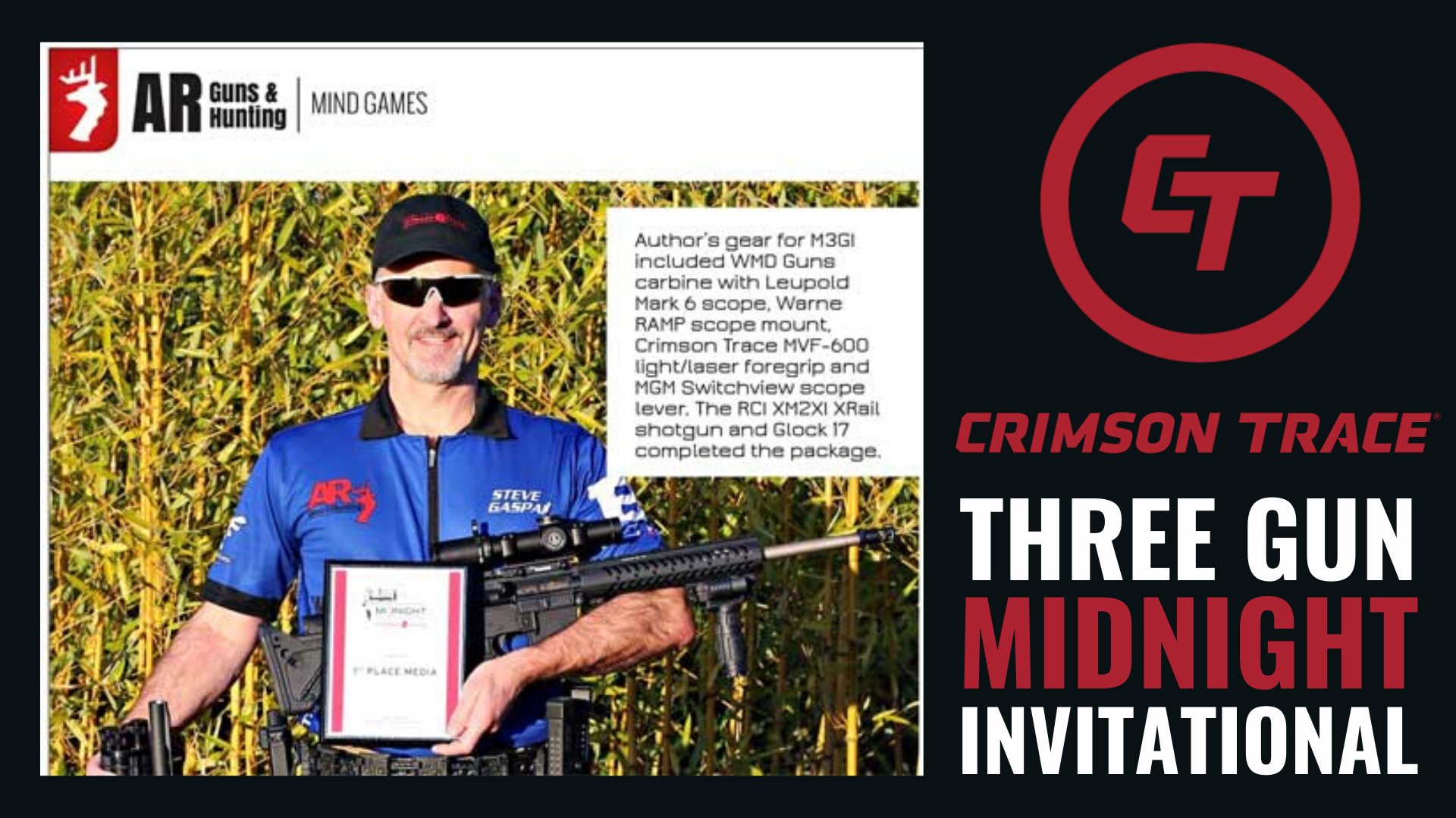 WMD Guns makes a strong showing at the Crimson Trace 3-Gun Midnight ...