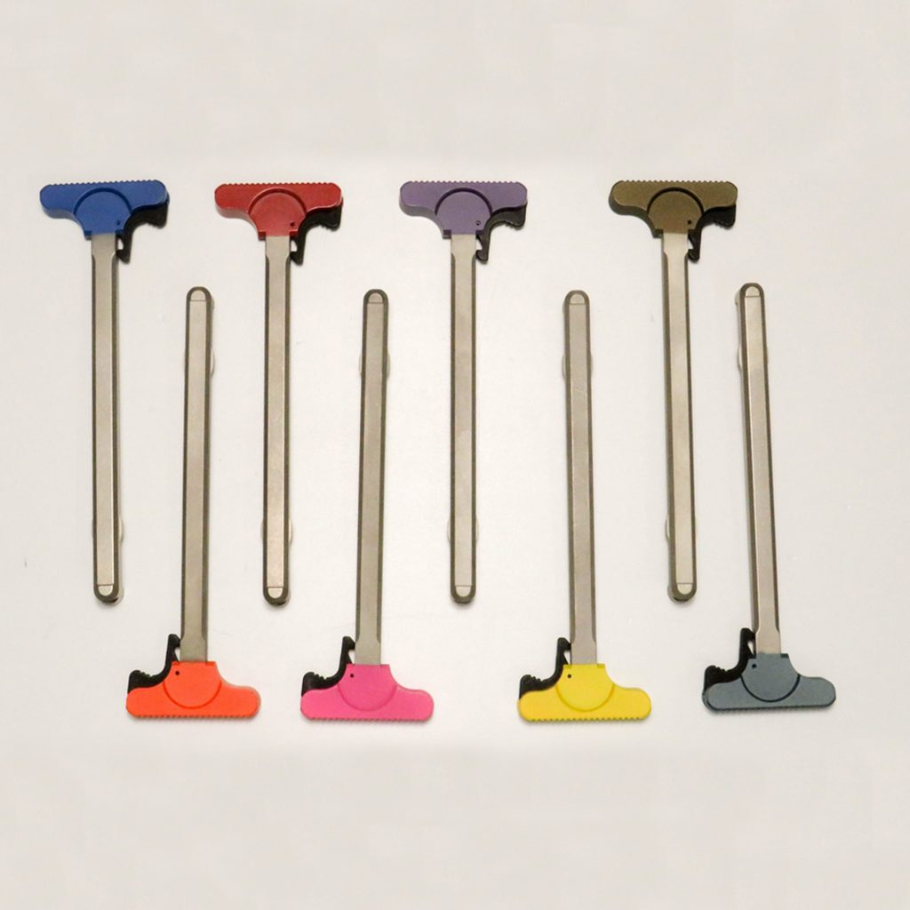 AR-15 Charging Handle - NiB-X Nickel Boron w/ Ceramic TOPCOAT - wmdguns.com