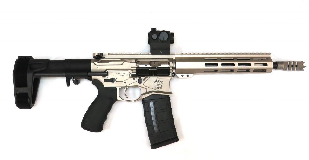 AMBI Beast: A High-Polish Nickel Ambidextrous AR