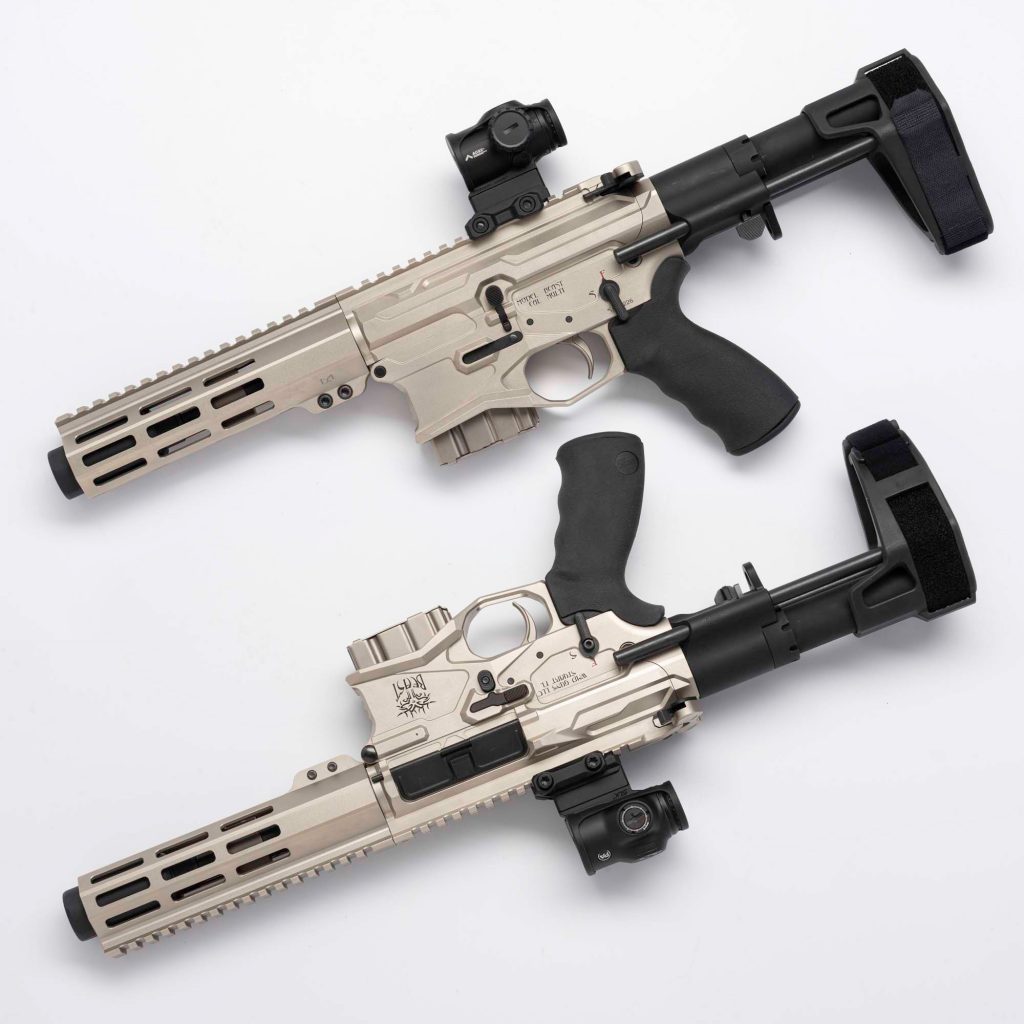 AR-15 Micro Beast 5" Billet AMBI - wmdguns.com