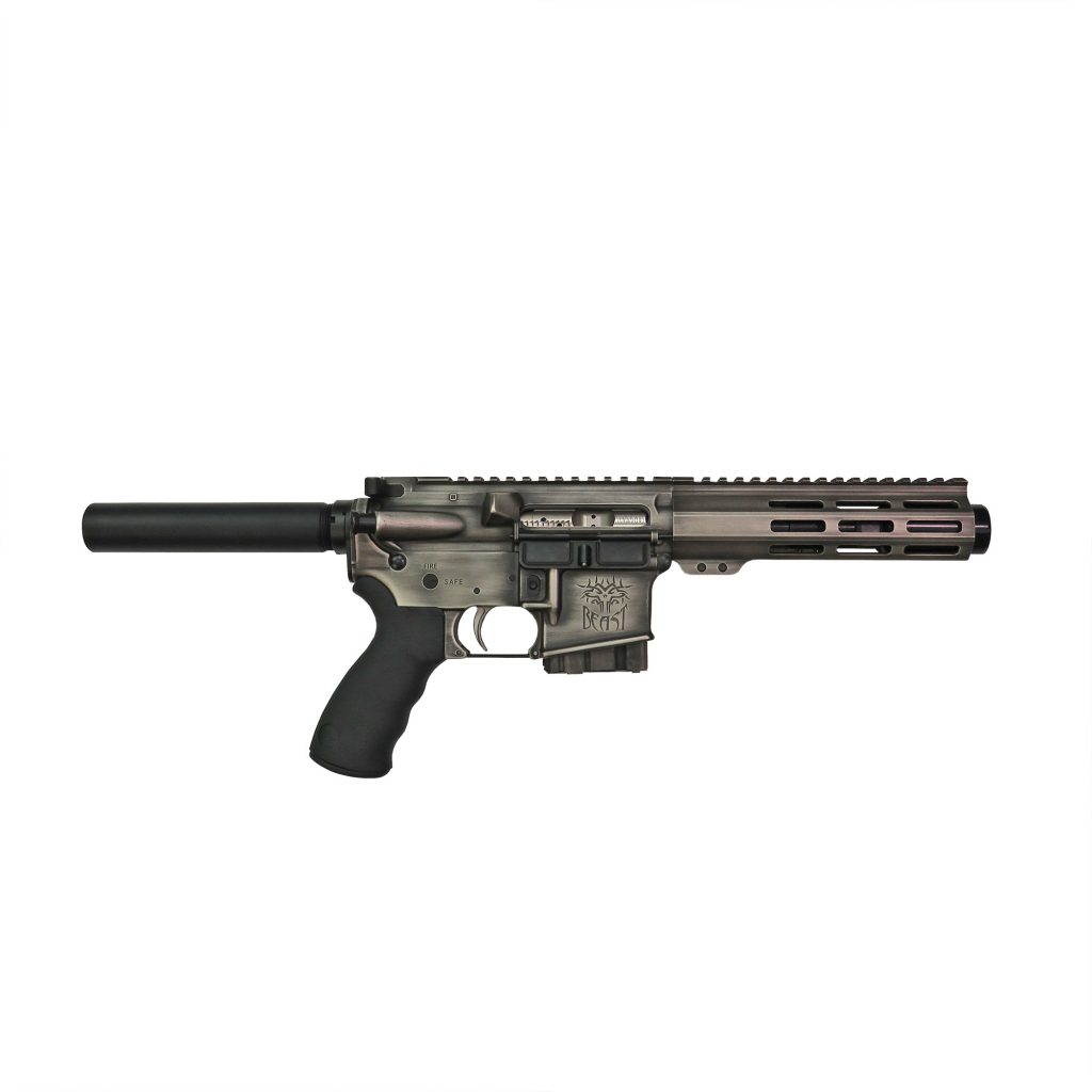 AR-15 Micro Beast 5" Forged Distressed - WMD Guns
